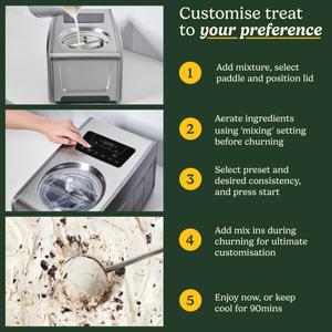 Elite Ice Cream & Gelato Maker (ICE150U) - Fackelmann Housewares