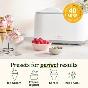 Freeze Ease Ice Cream & Gelato Maker (ICE90U) - Fackelmann Housewares